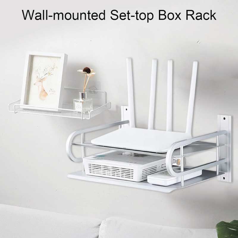 SS Wall Mounted Router Stand – Yaqeen Supershop